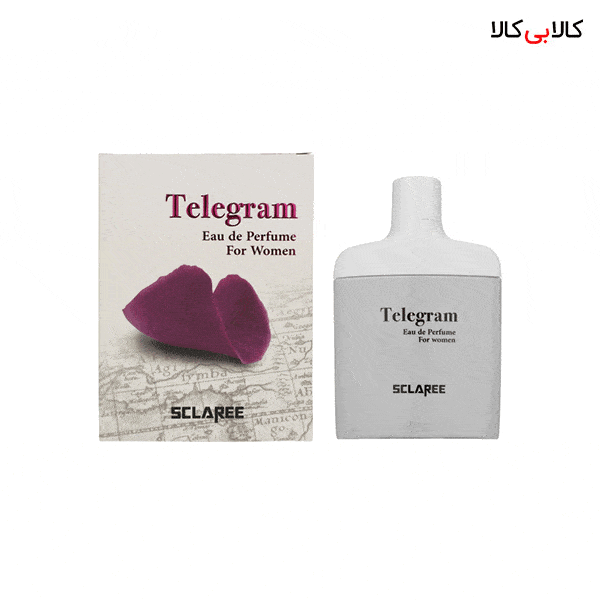 خرید ادکلن اسکلاره تلگرام Sclaree Telegram زنانه حجم 85 میلی لیتر